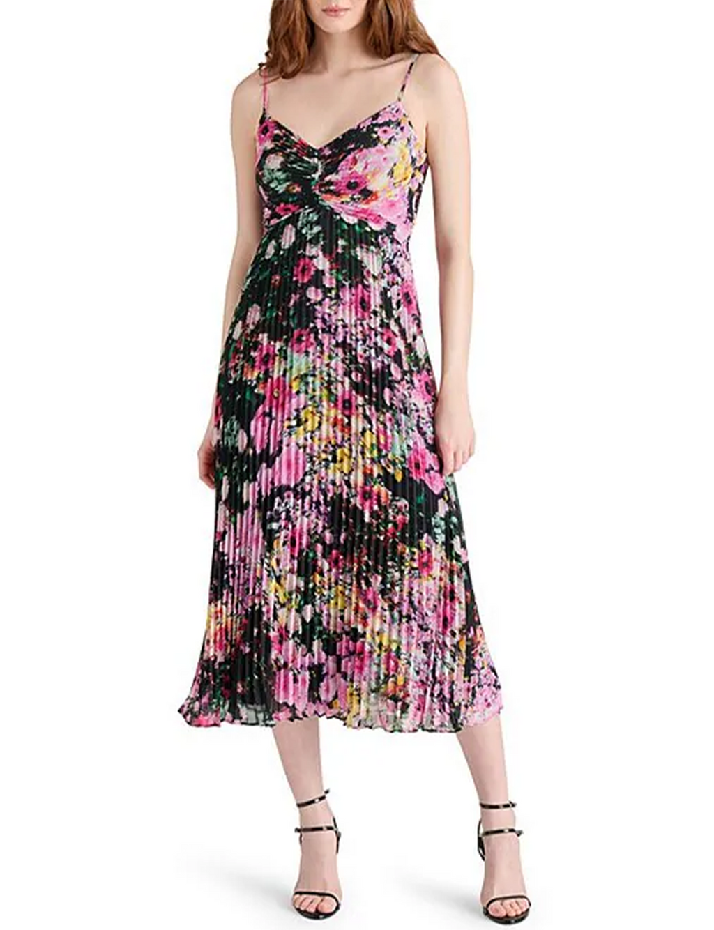 Ray Dress, Black/Multi – Punch Clothing