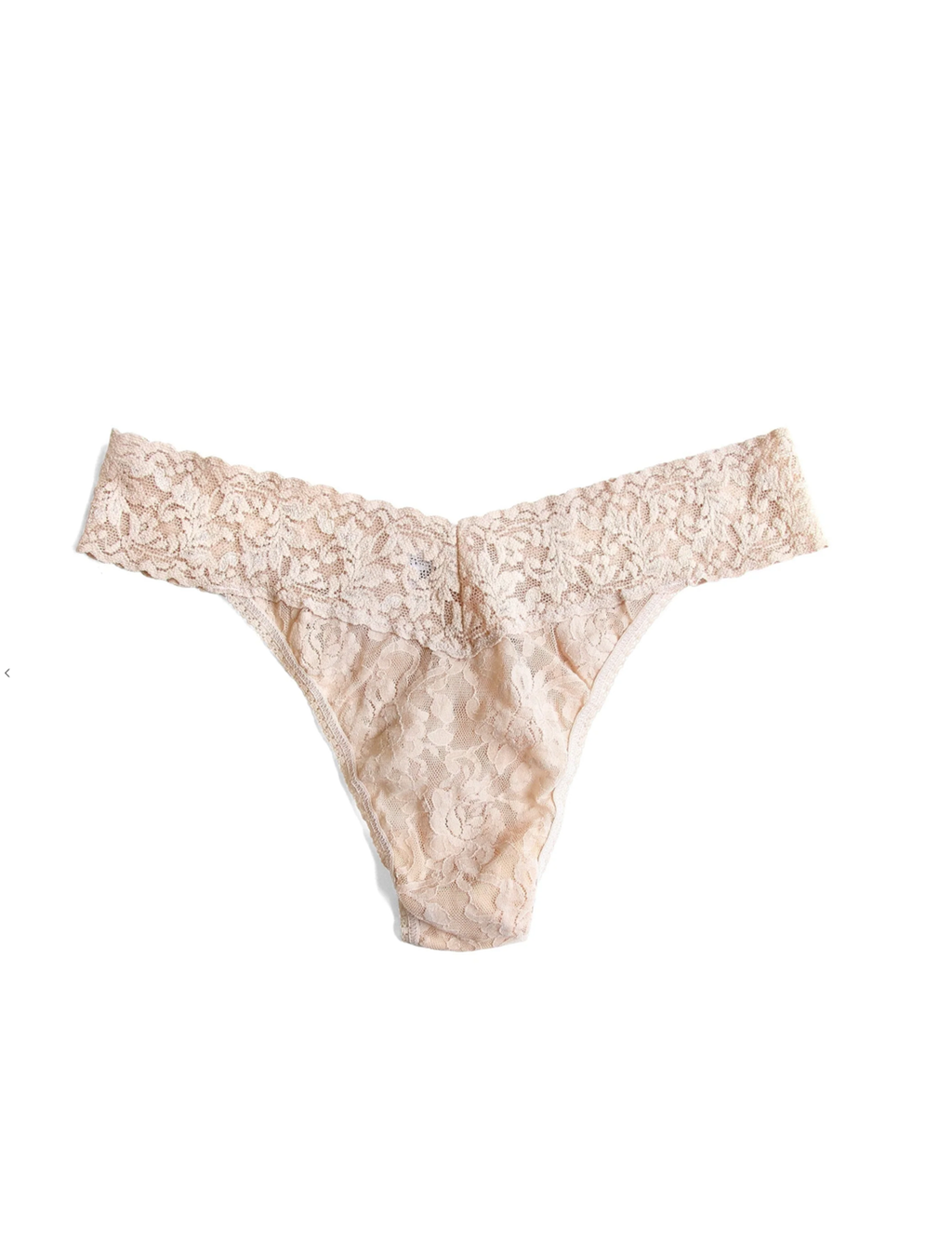 Signature Lace Original Rise Thong, Chai – Punch Clothing