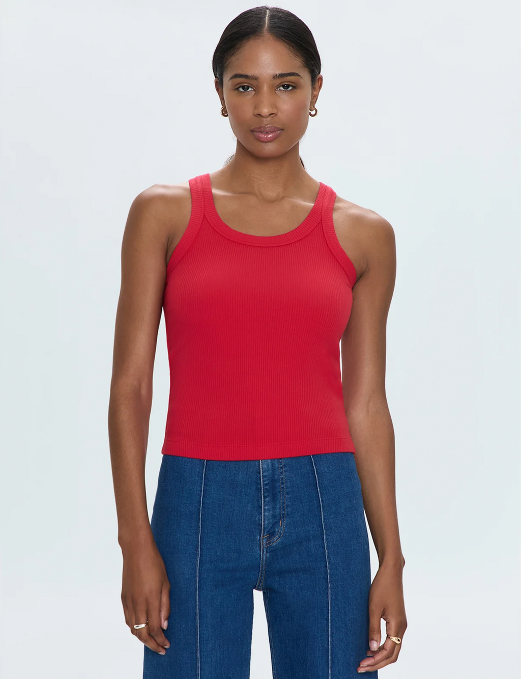 Christy Tank Top, Ruby – Punch Clothing