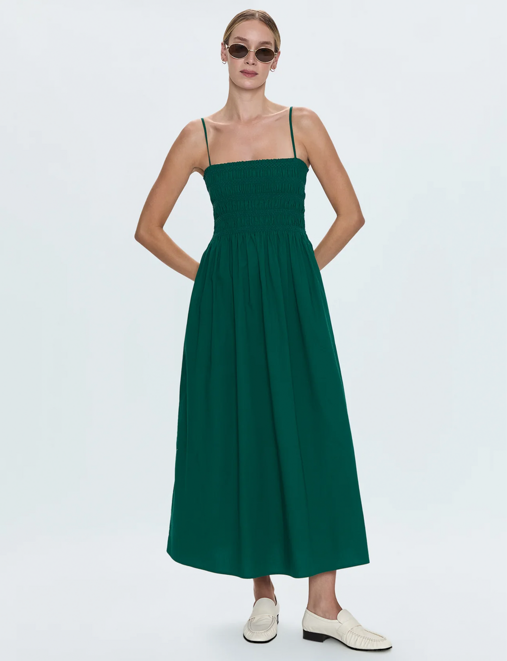 Bianca Dress, Emerald – Punch Clothing