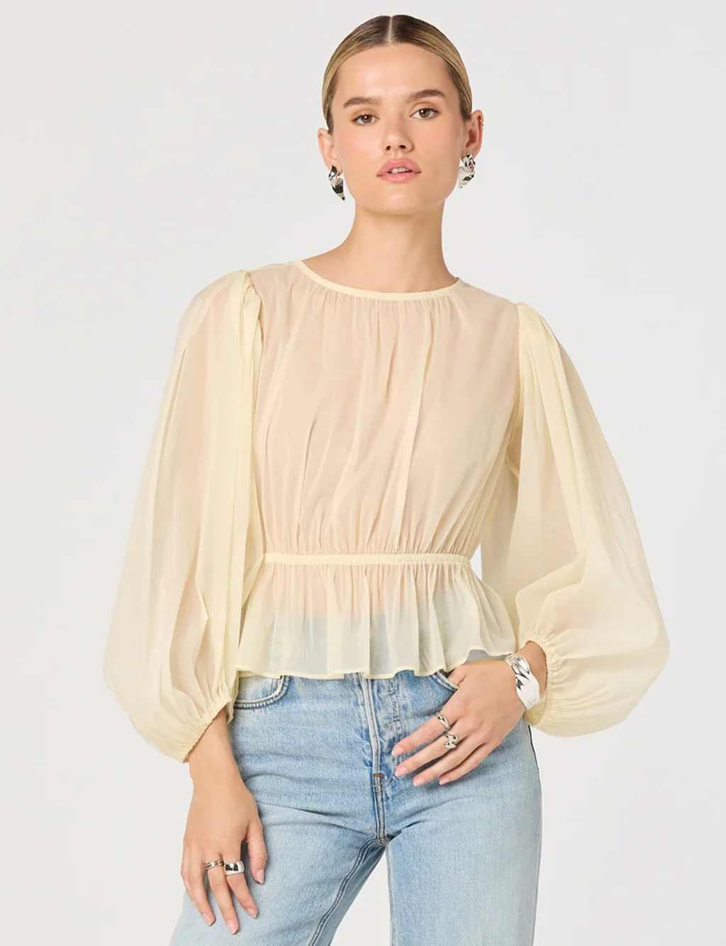 Amie Top, Lemon – Punch Clothing
