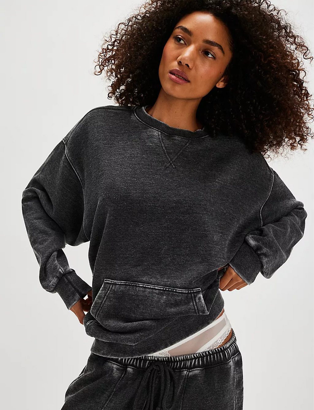 Slow It Down Pullover, Black – Punch Clothing