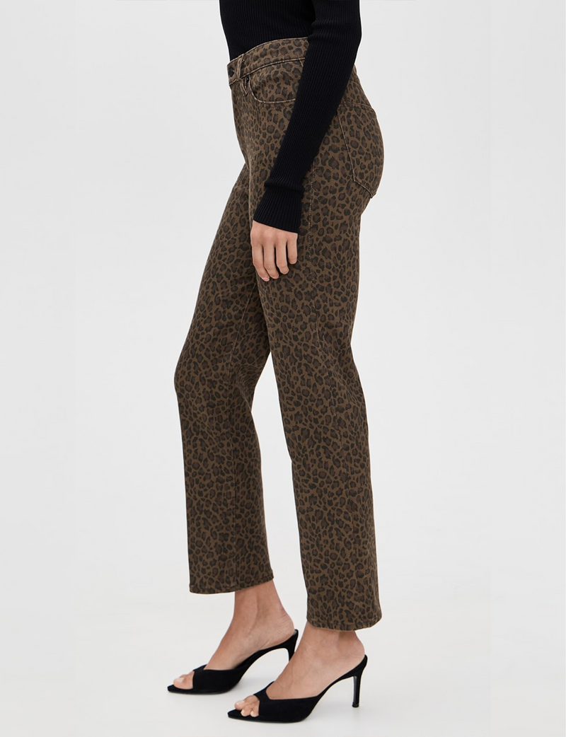 Le Sleek Straight, Leopard – Punch Clothing